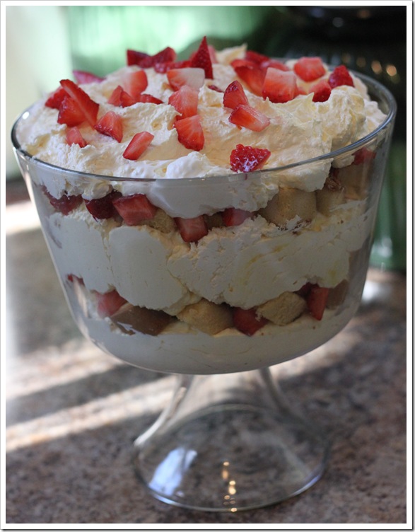 By God's Southern Grace: Strawberry Trifle
